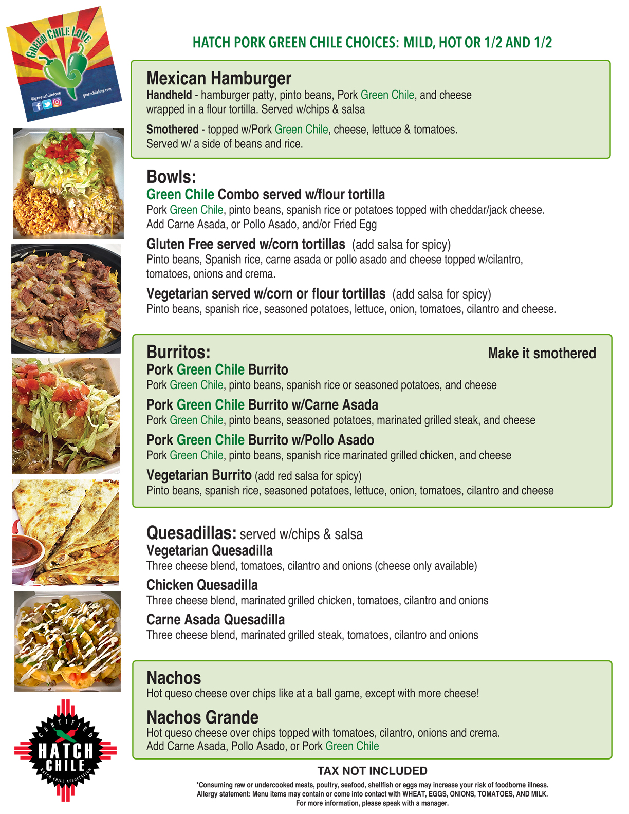 Green Chile Love Food Truck – Best Green Chile in Phoenix – Best Green ...